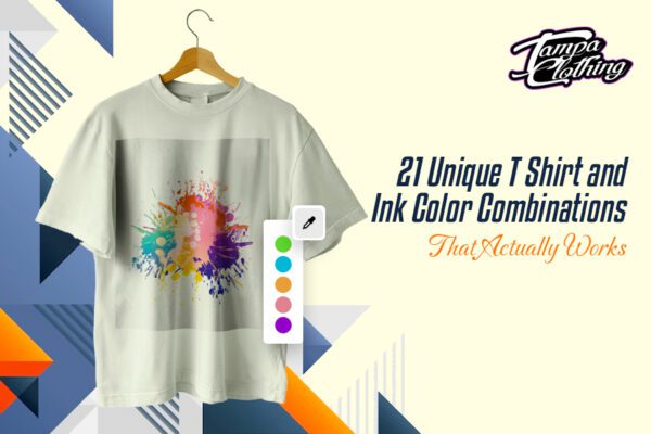 21 Best T Shirt and Ink Color Combinations [Most Popular]